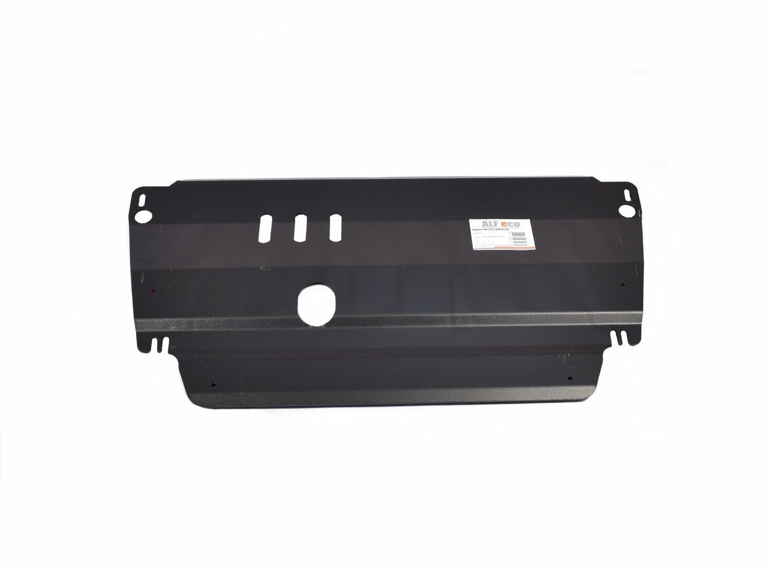 Защита ALFeco картера двигателя и кпп для Renault Gr.Sc nic 2004-2009, V-2.0/Megane 2002-2009, V-1,4,1,5,1,6,1,9,2/Sc nic 2003-2009, V-1,4,1,5,1,6,1,9,2(Сталь 2 арт. ALF1803st