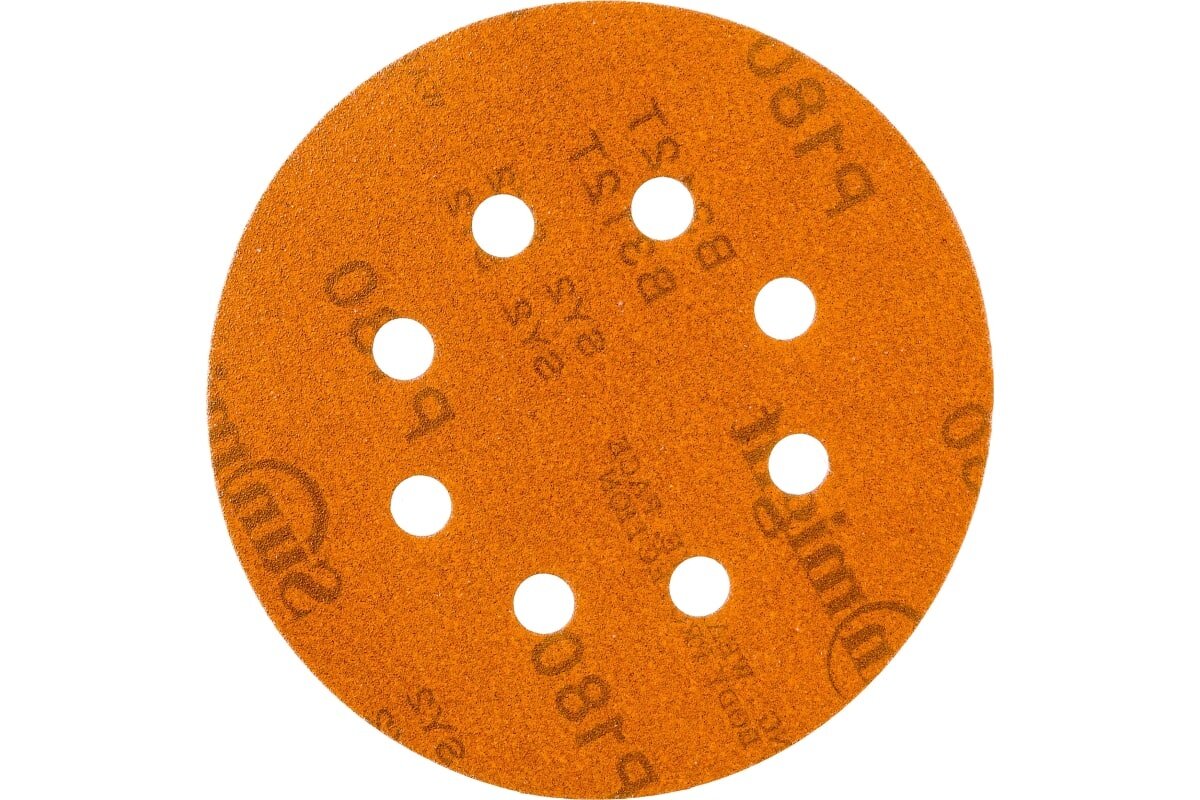 Шлифовальный круг Sunmight Р180/8 GOLD 58110 SM, 125 мм, золотой