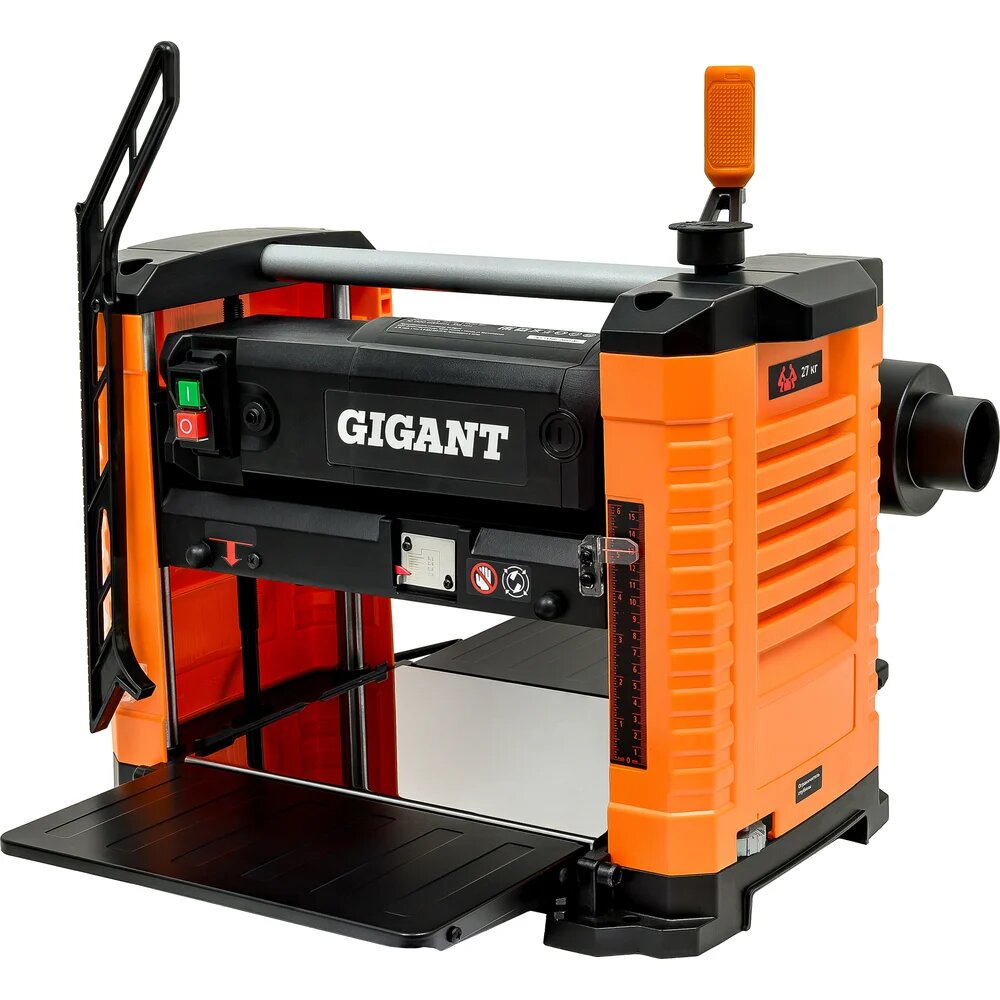 Рейсмусовый станок 1800Вт с шейперным валом Gigant TPJ-320-1800HH