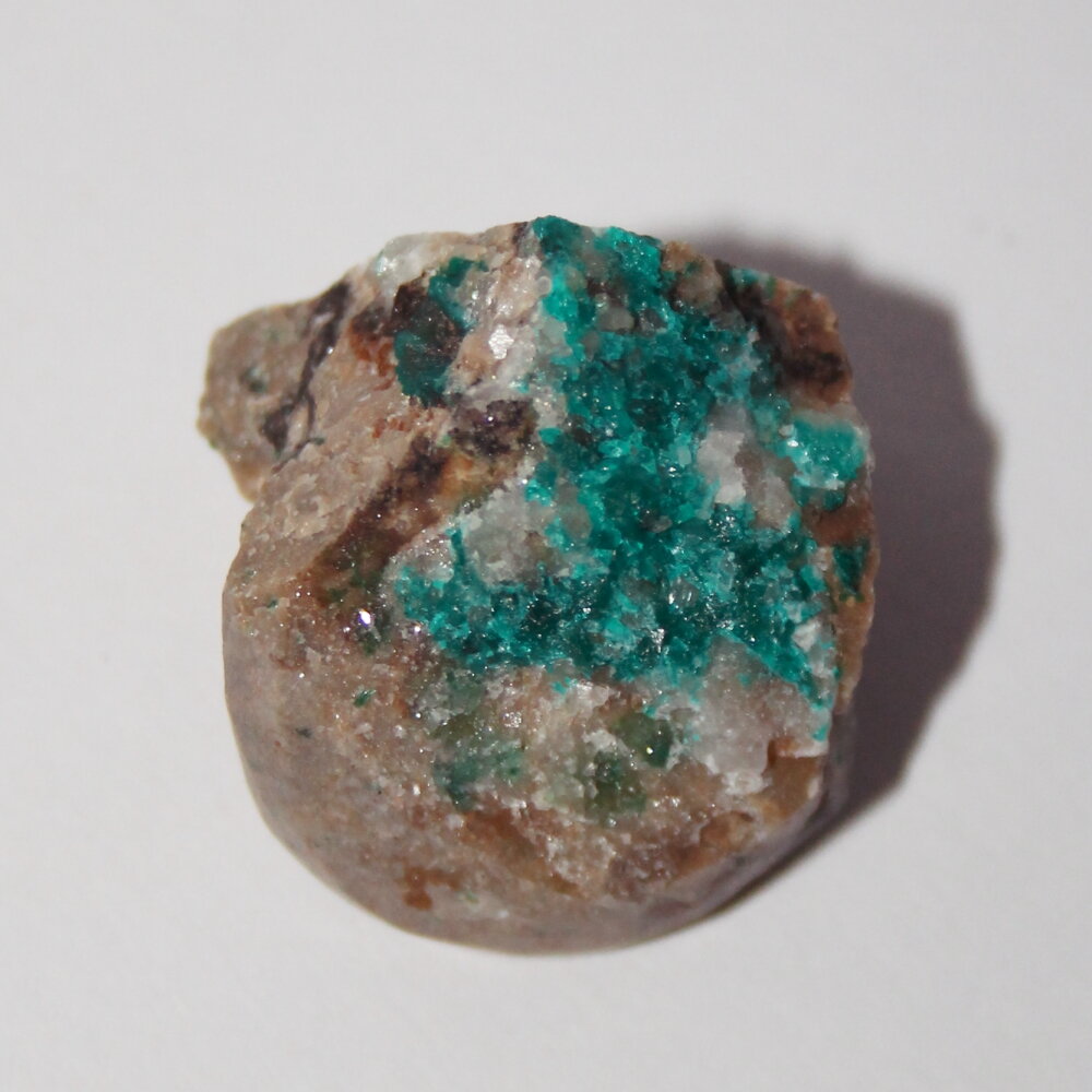 Диоптаз, коллекционный минерал "True Stones"