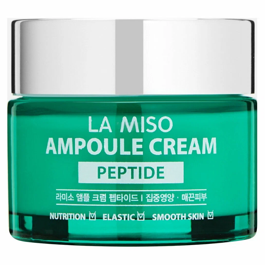 Крем для лица ампульный La Miso Ampoule Cream Peptide, с пептидами, 50 мл