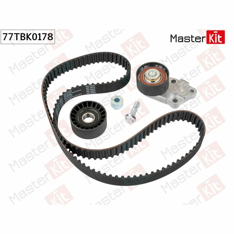 Комплект ремня ГРМ для а/м DAEWOO Nexia, CHEVROLET Lacetti, MASTERKIT 77TBK0178
