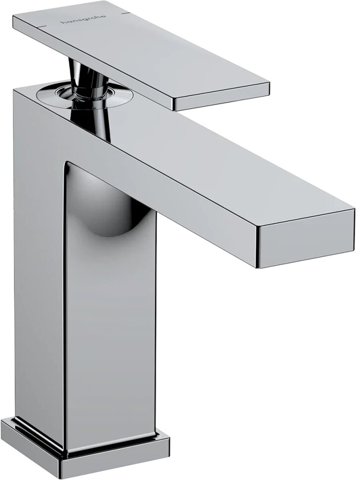 Смеситель для раковины Hansgrohe Tecturis E 73010000 с донным клапаном, хром