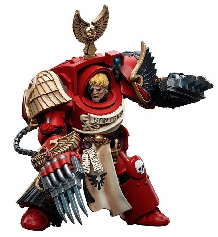 Коллекционная фигурка 1/18 - JoyToy - Warhammer 40k - Терминатор Кровавых Ангелов (JT5505) Gsoldiers