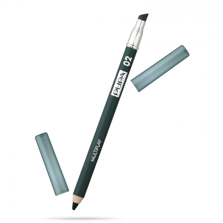 Карандаши Pupa Make Up Multiplay Eye Pencil, Карандаш для глаз тройного действия с аппликатором, 02