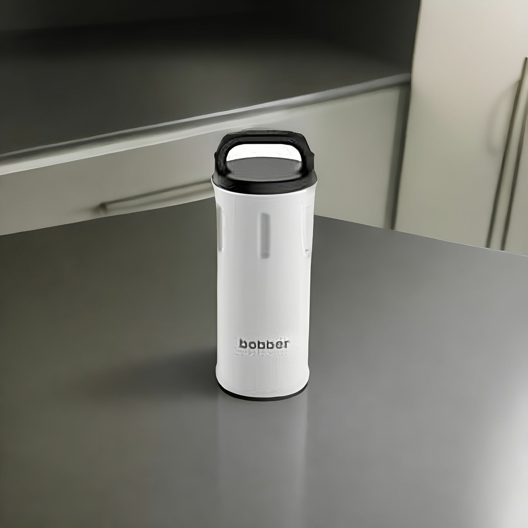 Термос питьевой, вакуумный, бытовой, Bobber, 0,59 литра. Sand Grey (серый)