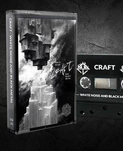 Аудиокассета Craft – White Noise And Black Metal, Limited Edition, 333 копии, Darkness Shall Rise Productions 2022