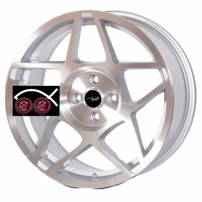 Колесный диск Lizardo XH5027 8x17 5x100.0 ET33 D57.1 серебристый