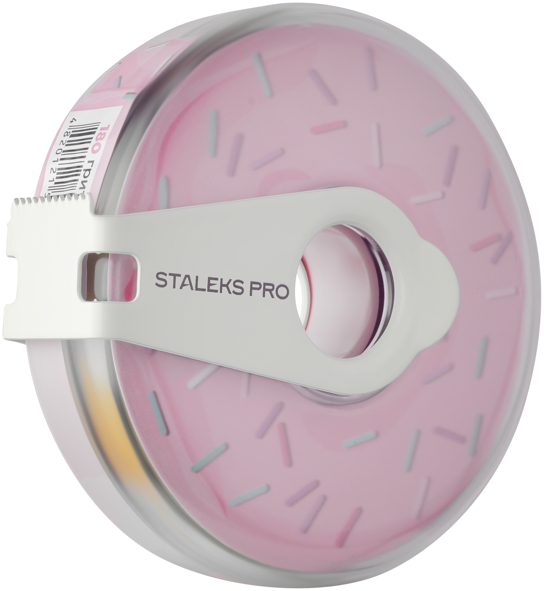 Сменный файл-лента в пластиковой катушке Bobbinail STALEKS PRO 180 грит (7 м)