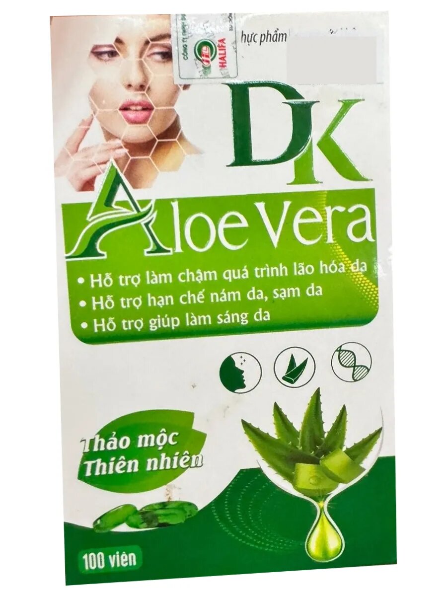 Алоэ Вера 100 капсул Вьетнам