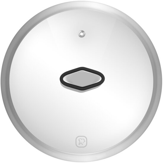 Крышка Rondell Stolz RDA-1783 d=20см ручка черная