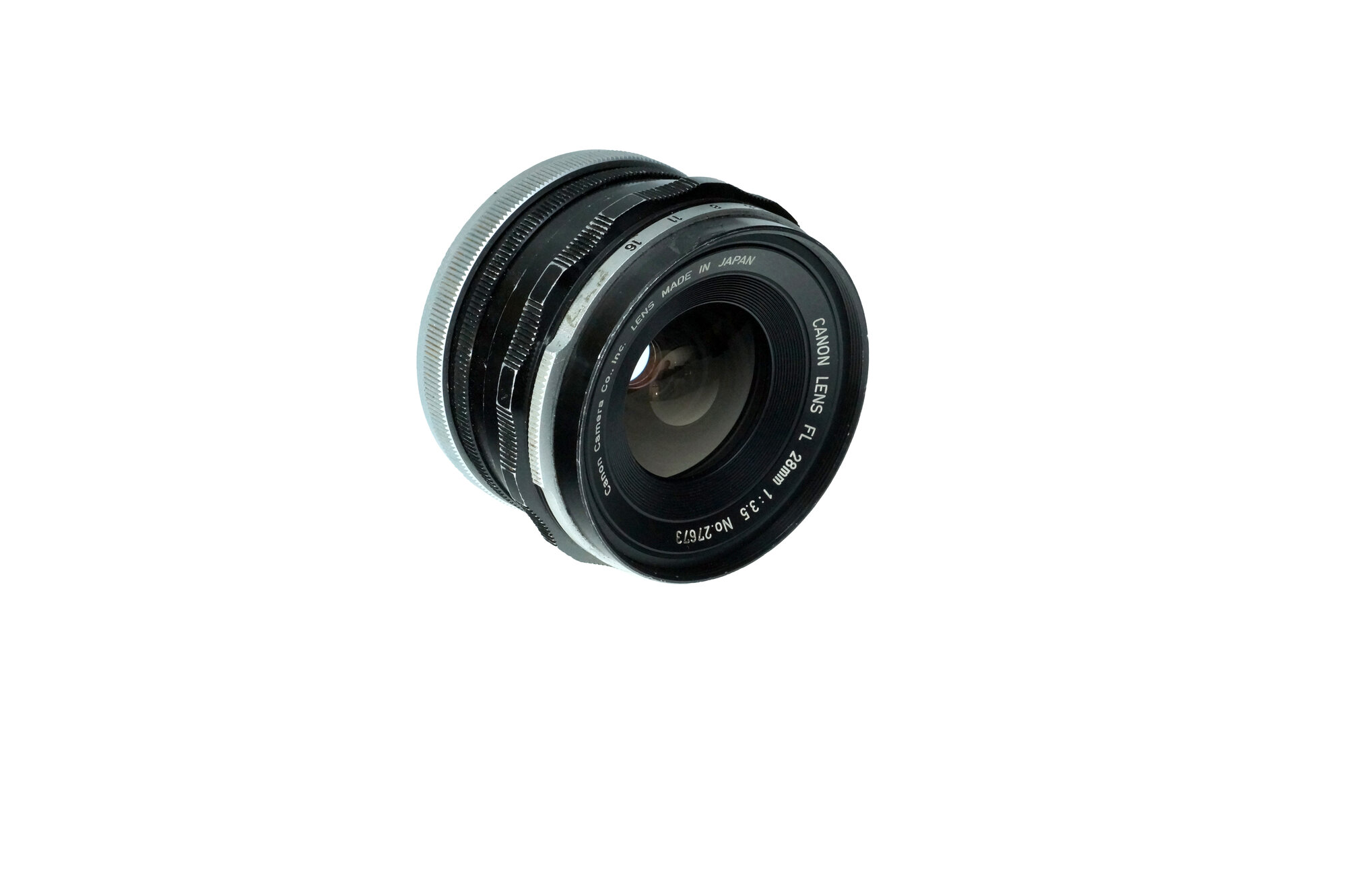 Canon FL 28mm f3.5