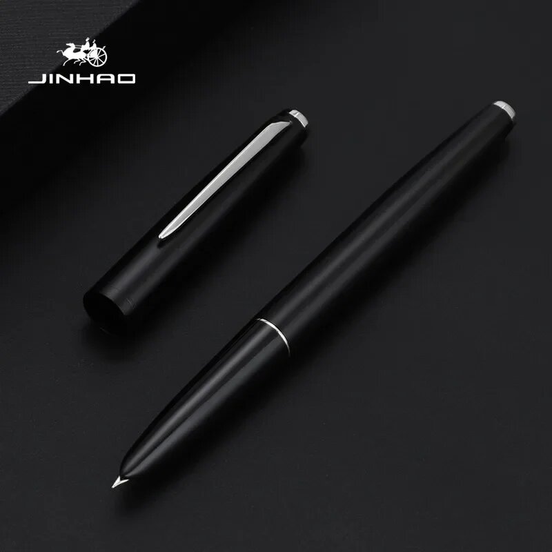 JINHAO 911 перьевая ручка иридиевый наконечник 0,38 мм Black-Silver