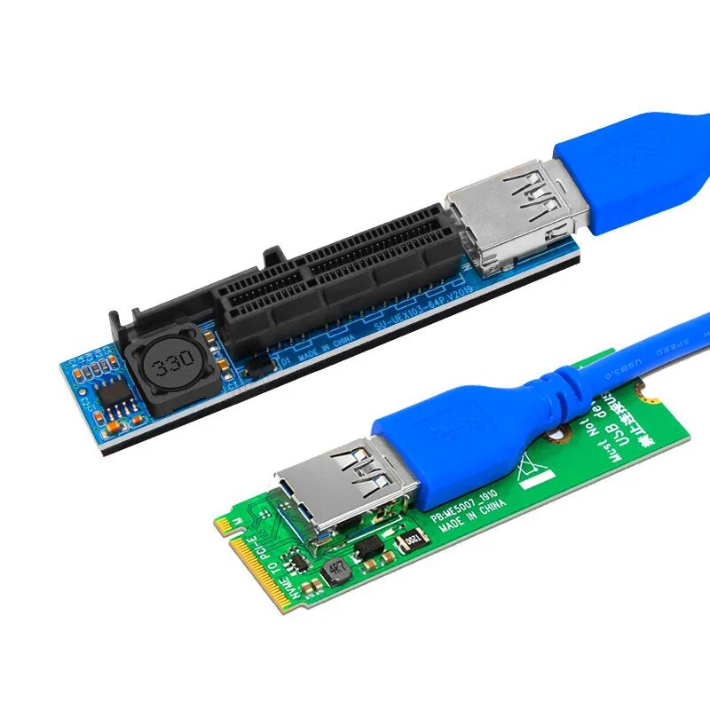 HOMAJA Адаптер NVME M.2 к PCI-E X4 60 см