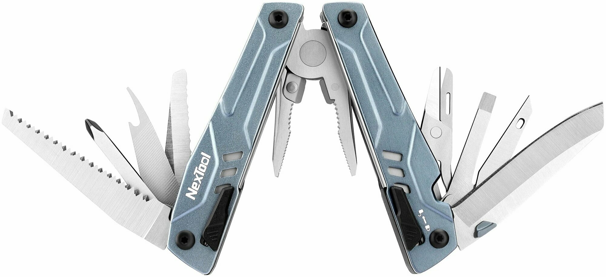 Мультитул NexTool "Sailor", нержавеющая сталь, многофункциональный, 14 функций