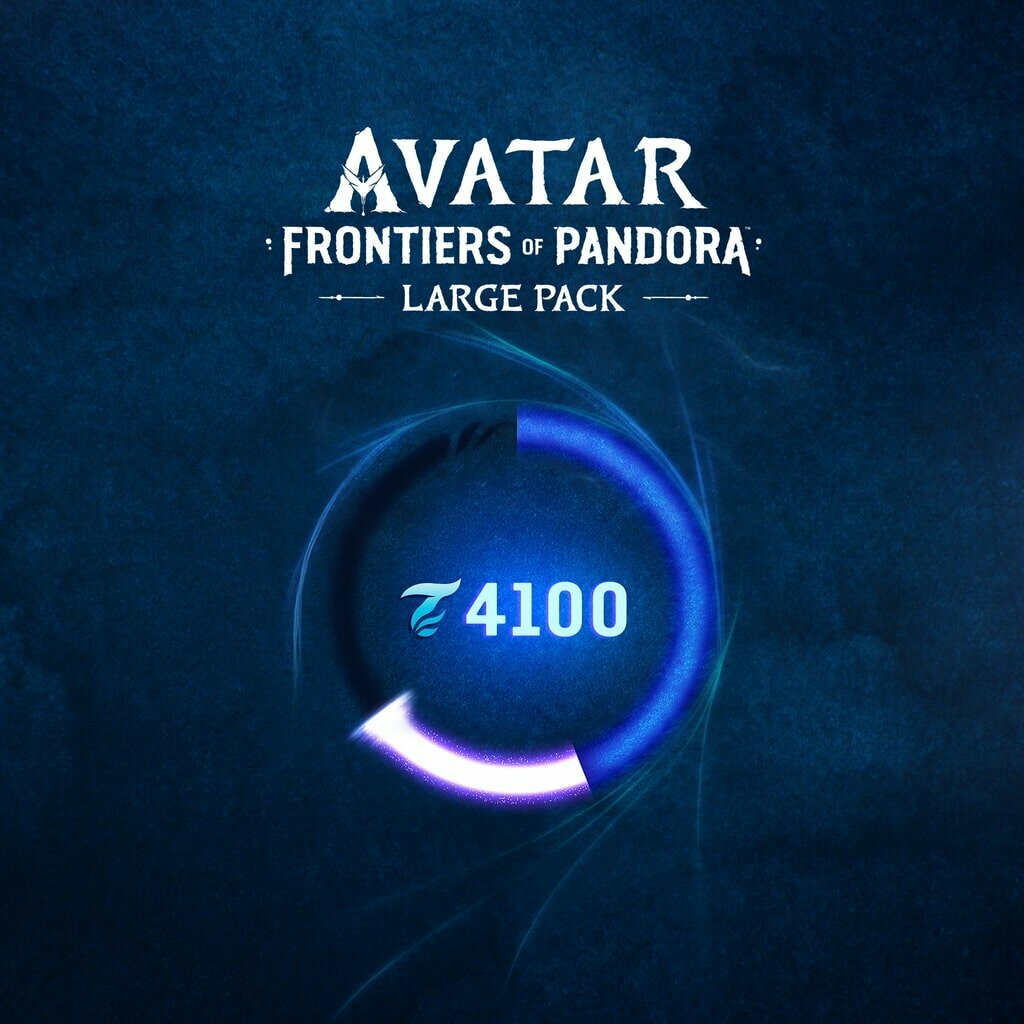 Дополнение Avatar: Frontiers of Pandora Large Pack – 4,100 Tokens, цифровое издание PlayStation 5, регион Турция / код пополнения баланса