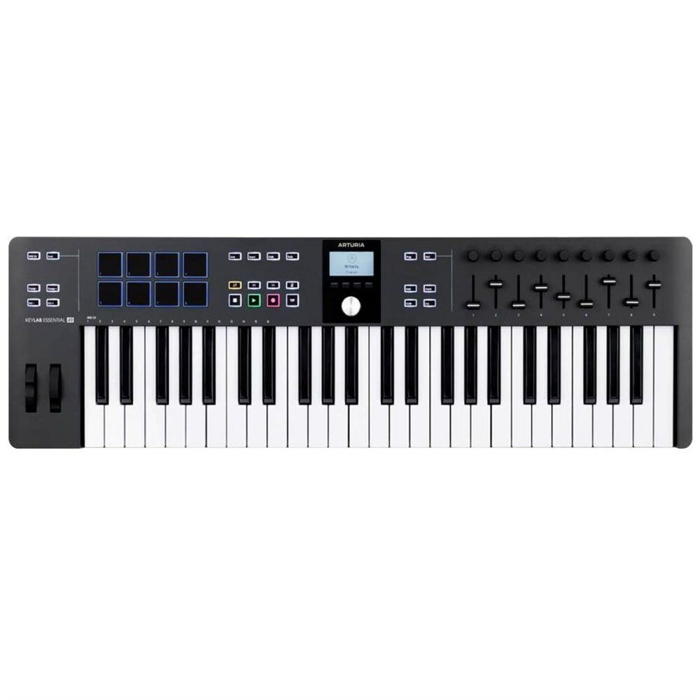 MIDI-клавиатура ARTURIA KeyLab Essential 49 mk3 Black