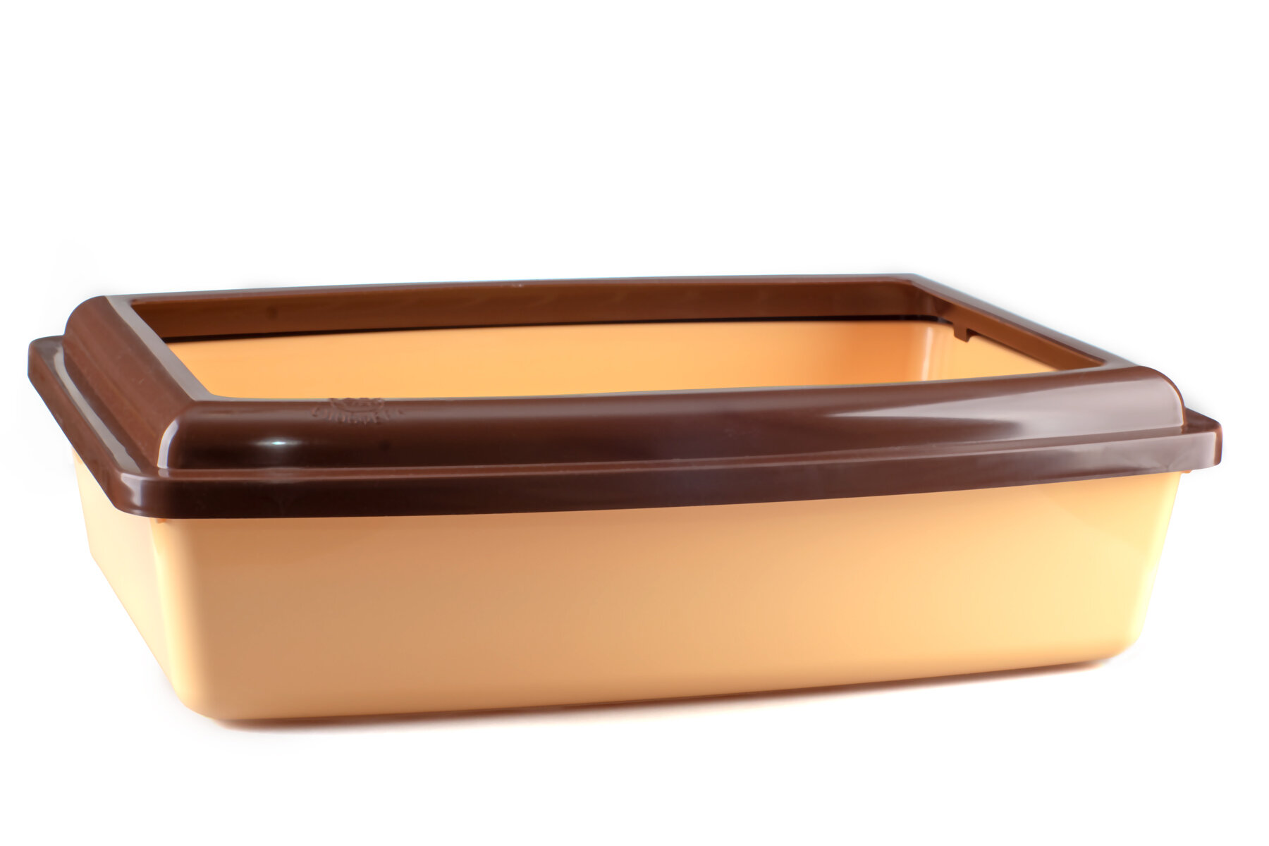 Вака Туалет Премиум "глубокий С бортиком", (Сливки/Венге 41,5*30,5*9,5 см