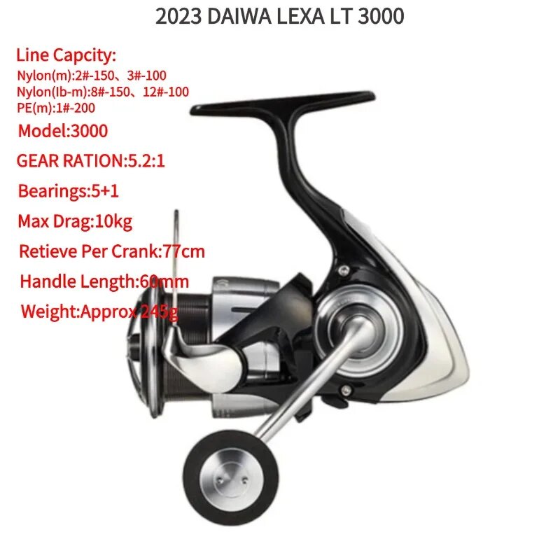 Daiwa Lexa Lt Спиннинговые катушки 3000