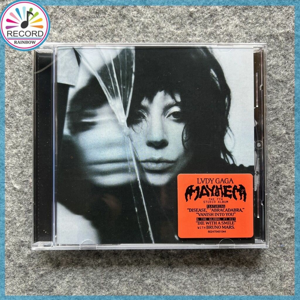 CD Lady Gaga Mayhem CD 2025 CD запечатанный совершенно новый альбом RS