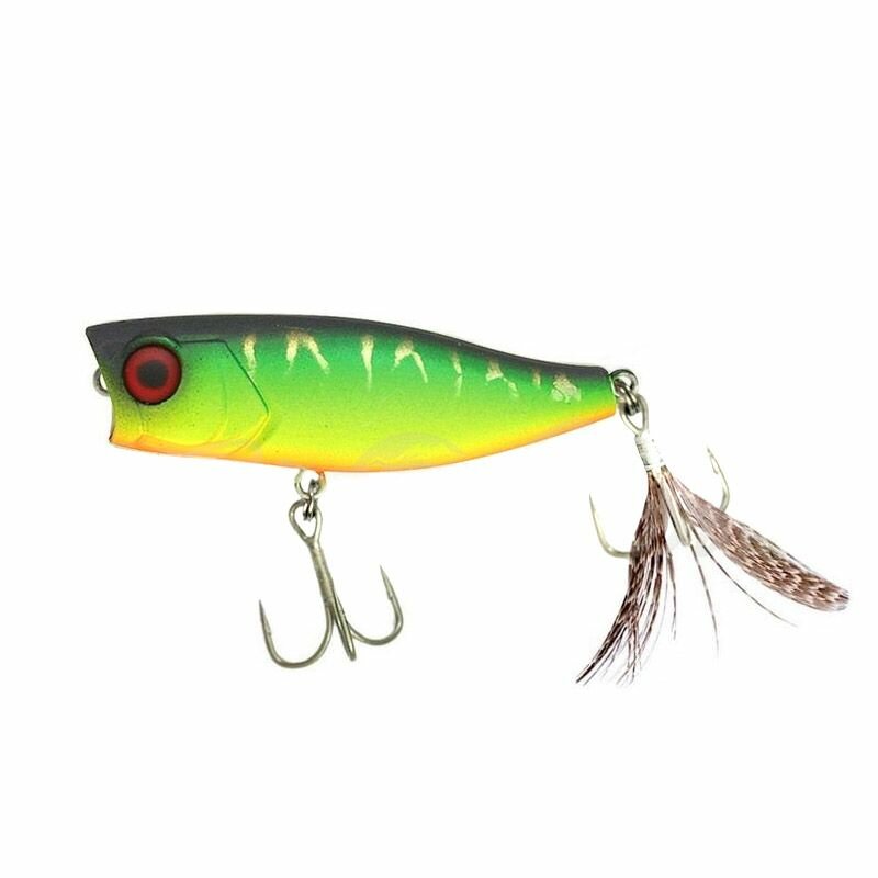 Воблер JACKALL CHUBBY POPPER 42F 3.3g цвет MAT TIGER