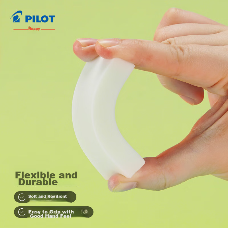 PILOT Fresh Eraser, Powerful Erasing, Less Residue, Easy to Erase, for Pencils, Students And Office Use, EE-S200 Large Size