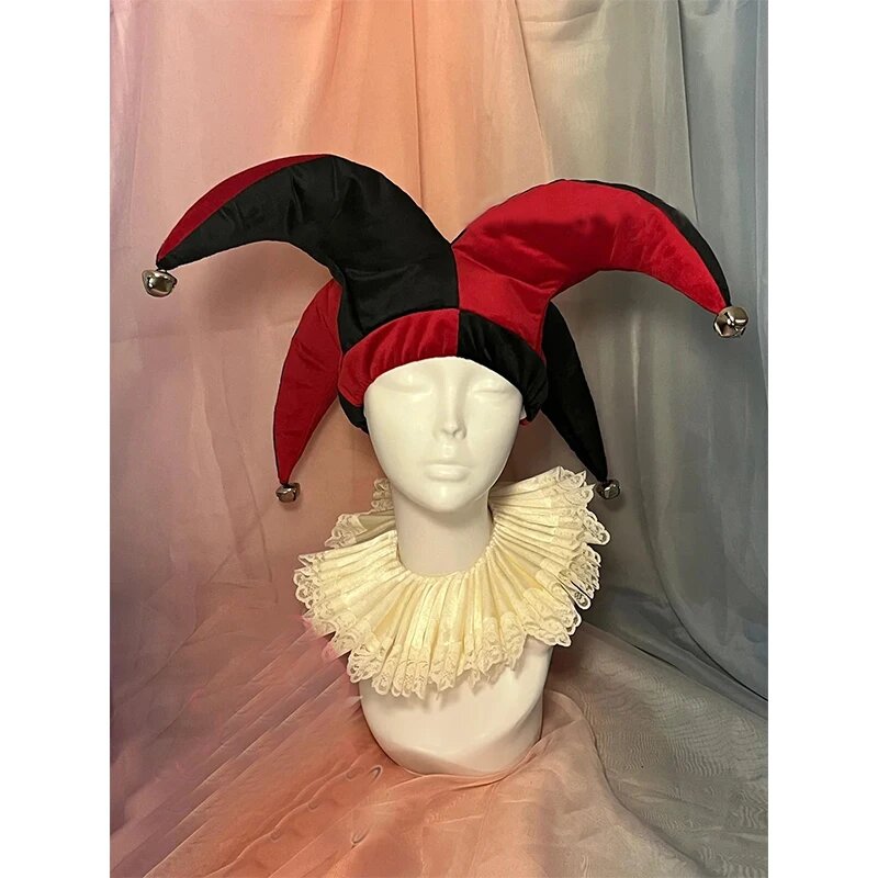 Средневековая шляпа шута из полиэстера A