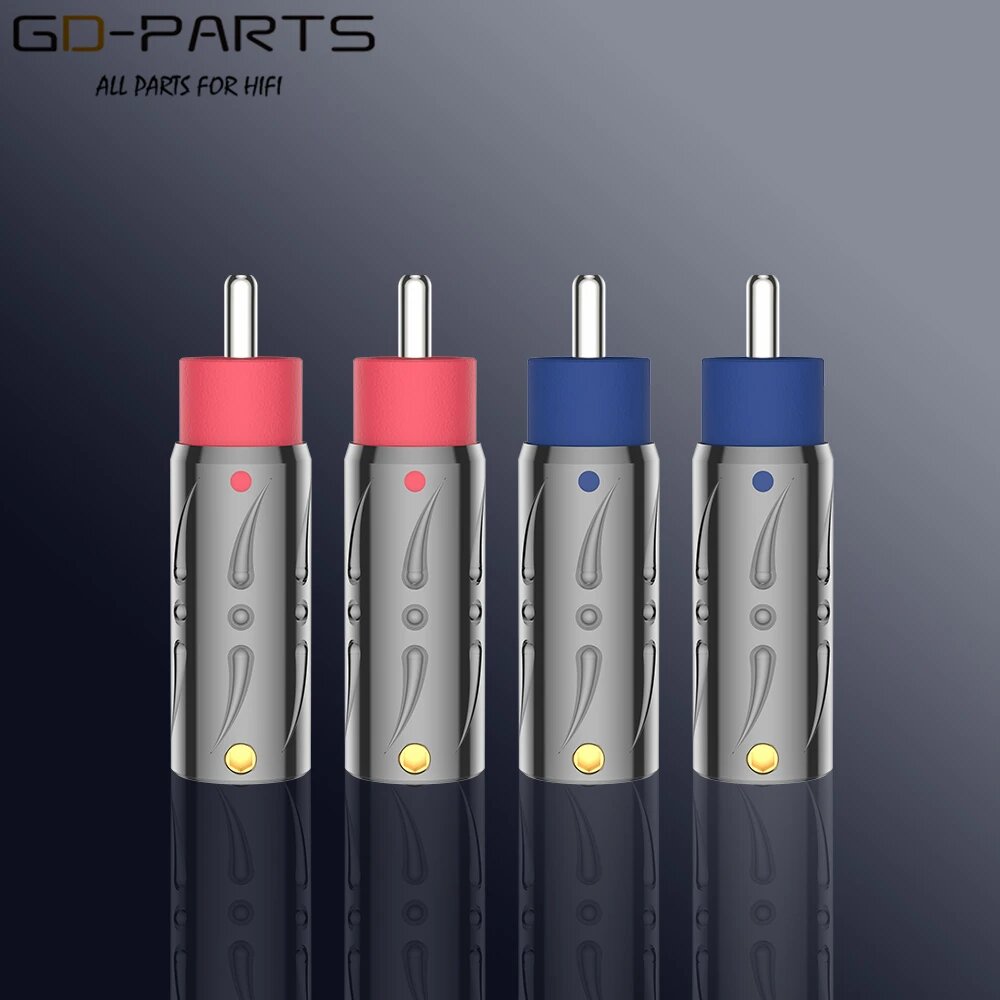 GD-PARTS RCA разъемы Viborg VR105S, 4 шт.