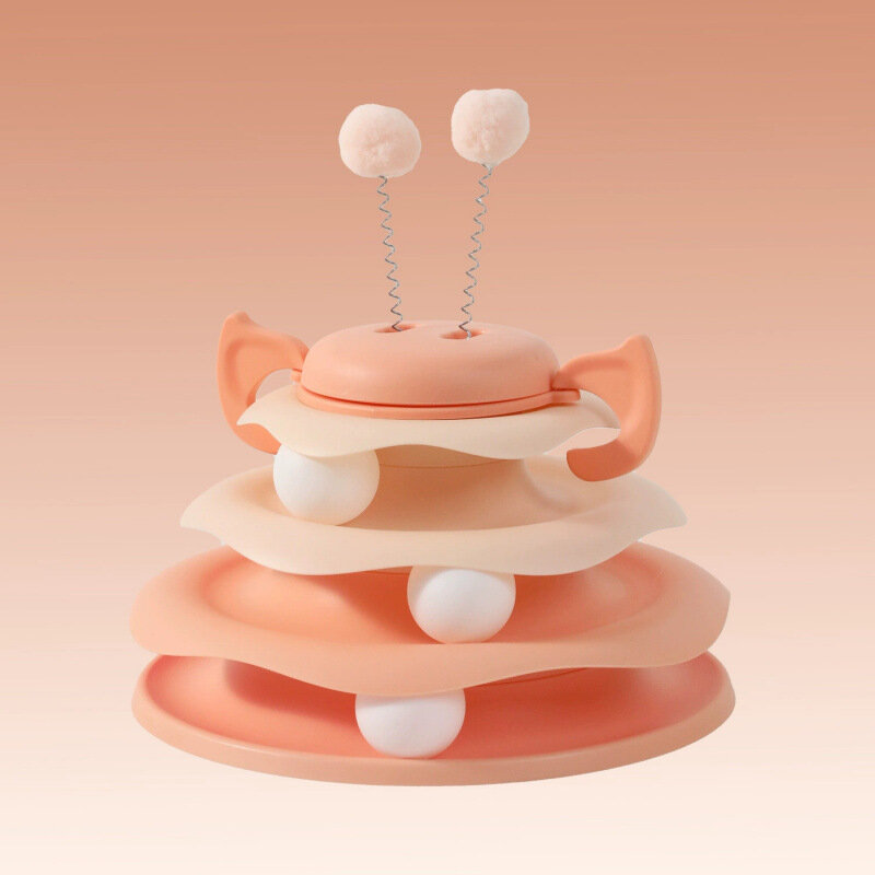 Популярная игрушка для кошек, новая развлекательная тарелка для мороженого, забавная кошка, артефакт для самодовольства