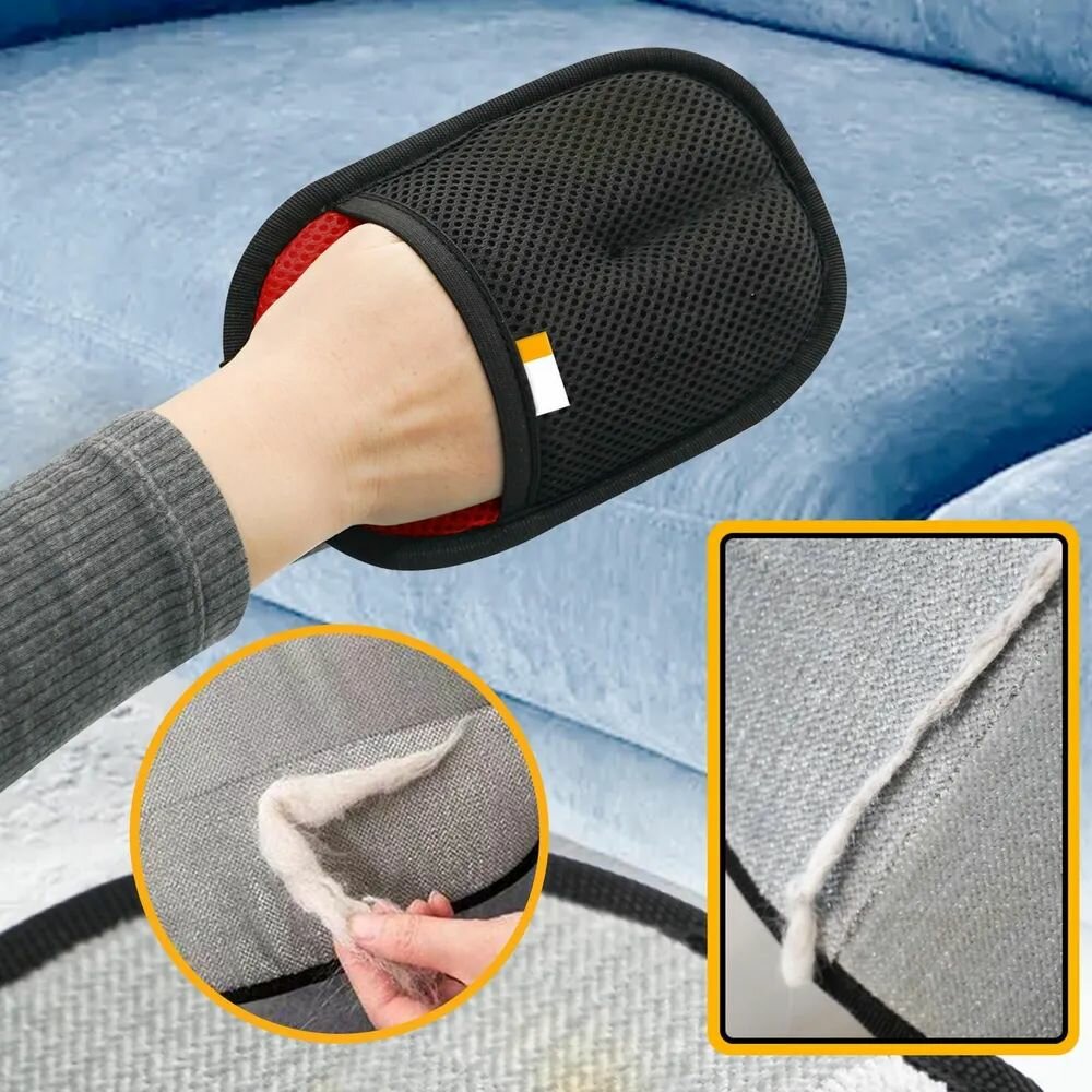 Pet Massage Grooming Gloves Brush , Рукавичка для чистки шерсти