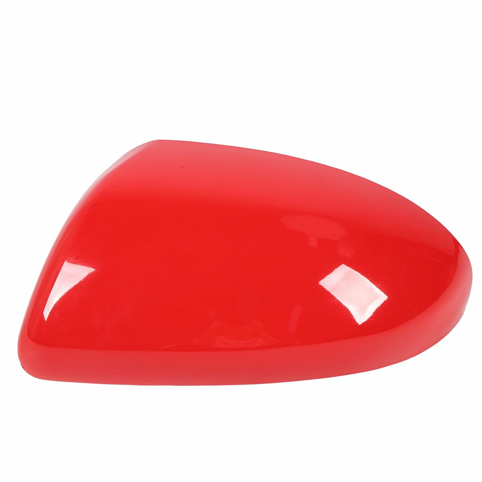 Крышка бокового зеркала заднего вида, надежная защита, устойчивая к ударам и царапинам, стильный вид, корпус бокового зеркала для автомобиля, красный, левый