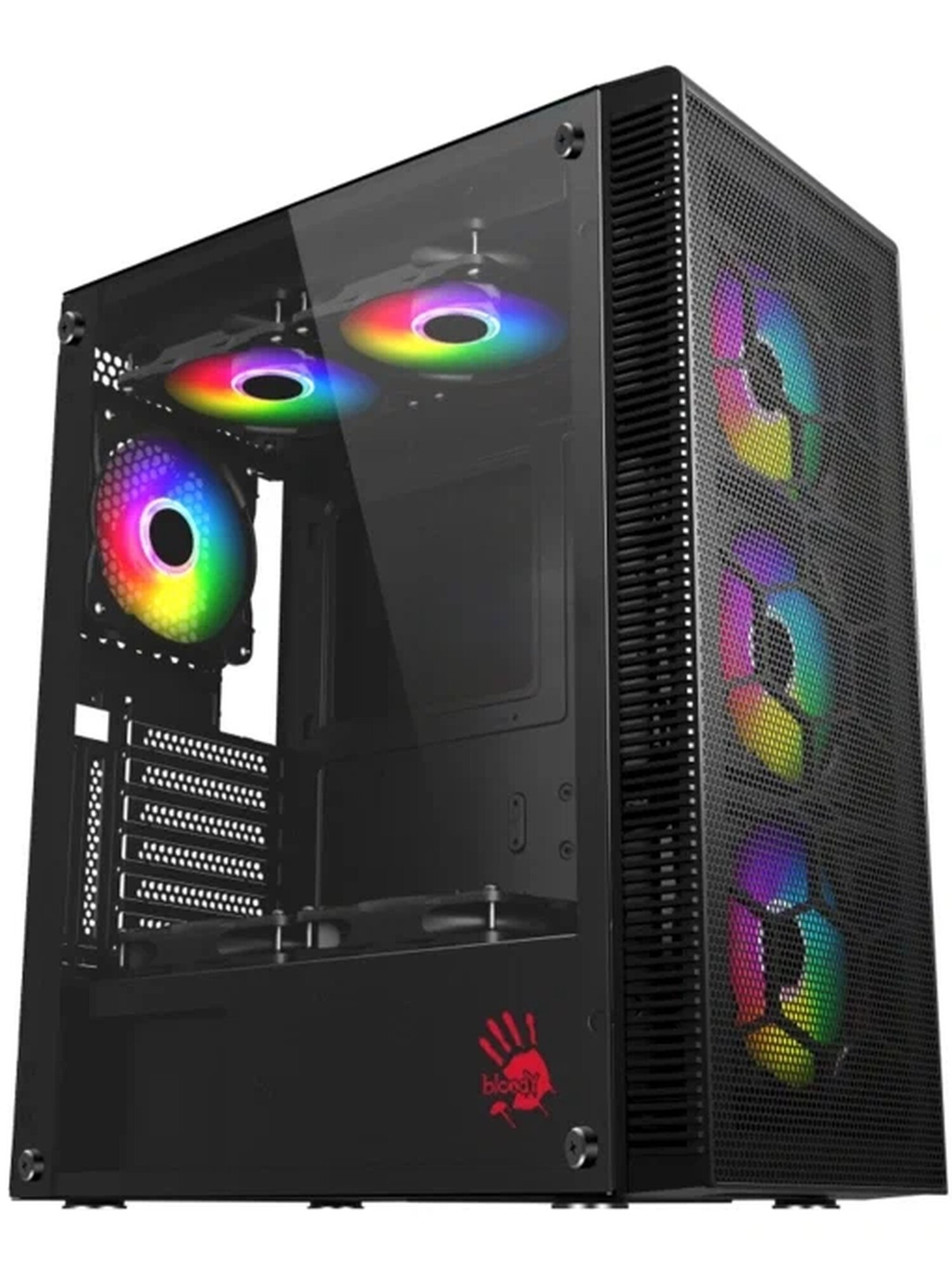 Компьютерный корпус ATX Bloody BD-CC115 черный (bd-cc115-bk)