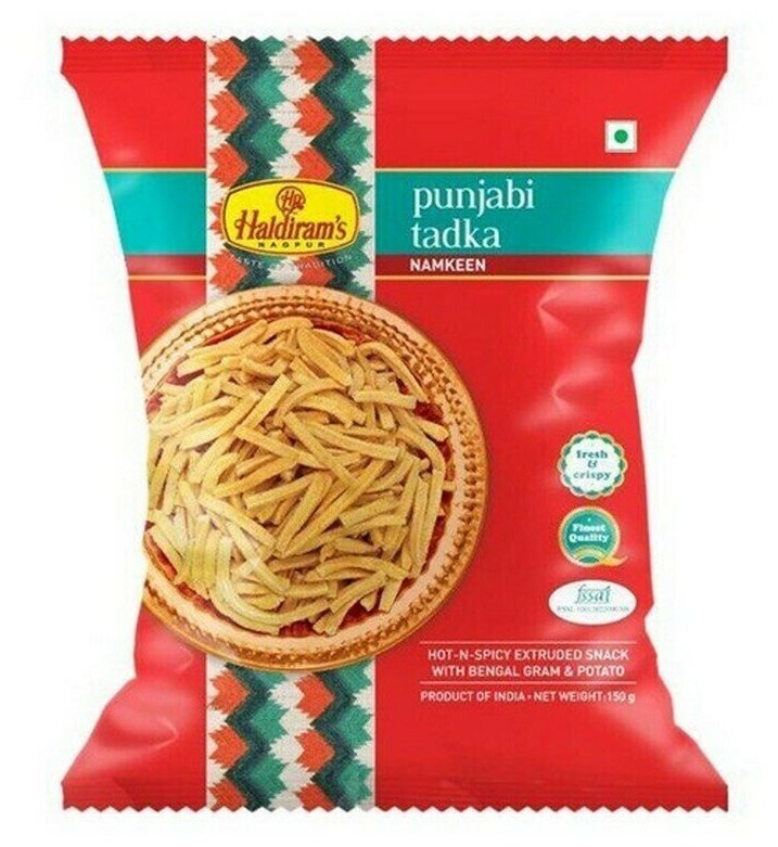 Острая закуска Панджаби Татка Punjabi Tadka Haldiram's 200 г - 1 шт.