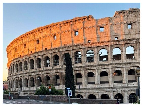 Набор алмазной вышивки "Римские каникулы. Рассвет", размер 70х50 см, 55 цветов