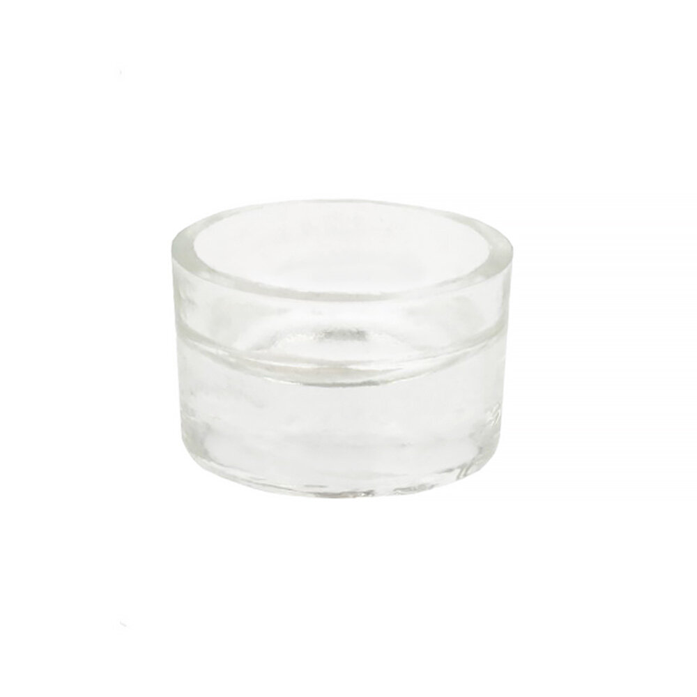 Эвис Заготовка для декорирования Подсвечник Санта стекло 32 мм d 5 см х 5.4 см