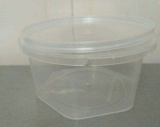 Контейнер 400мл "Сота КС" Курган-Пак, ПП с крышкой (1 шт/упак, 150 шт/кор)