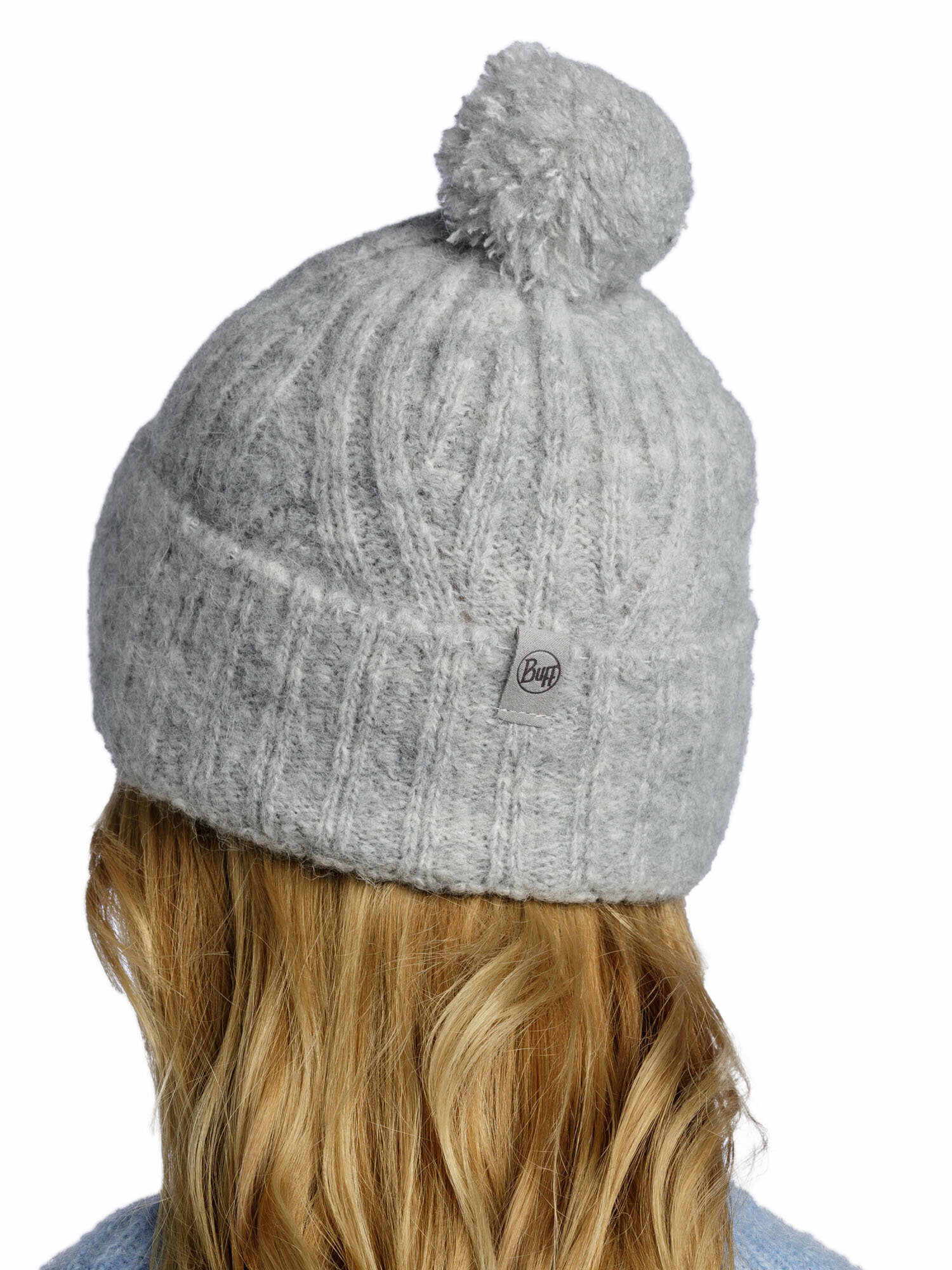 Шапка Buff Knitted nerla для взрослых и детей, серый — фото 1