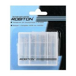 Бокс для 4-х аккумуляторов Robiton Robibox BL1, арт. 1131