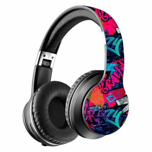 Гарнитура Defender FreeMotion B595, для компьютера/мобильных устройств, накладные, Bluetooth, черный / красный [63597]