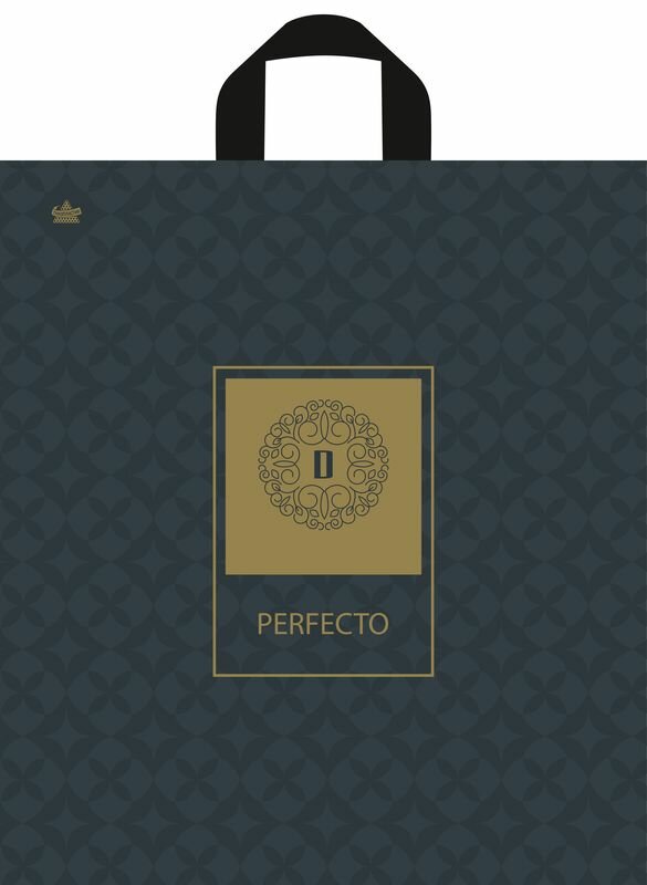 Пакет Перфекто Стиль с петлевой ручкой 46x42х6см. 95мкм. / 10 штук