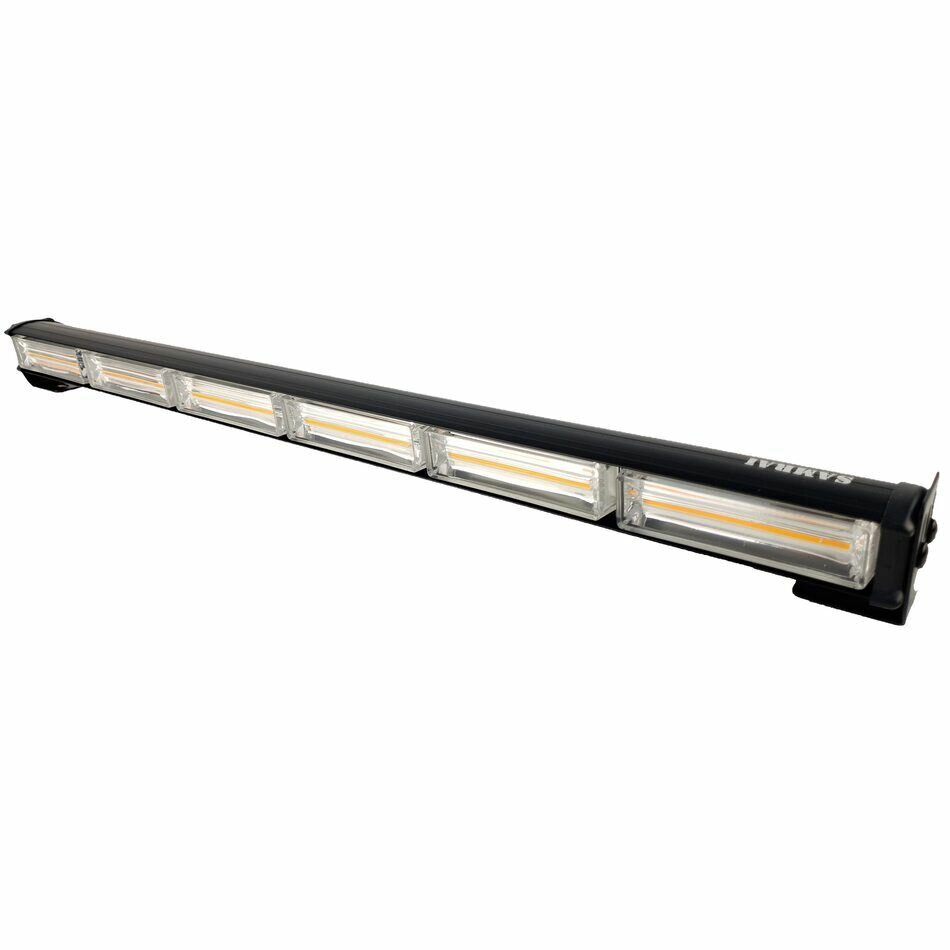 Балка проблесковая оранжевая светодиодная односторонняя SR-23-6COB