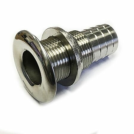 Горловина с патрубком, нерж. сталь, резьба 1-1/2 (10236355)