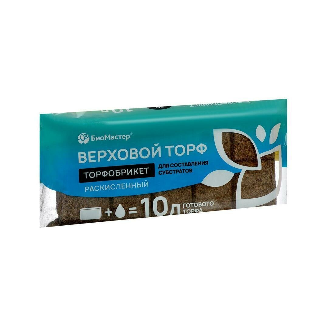 Торфобрикет верховой торф раскисленный 10 л