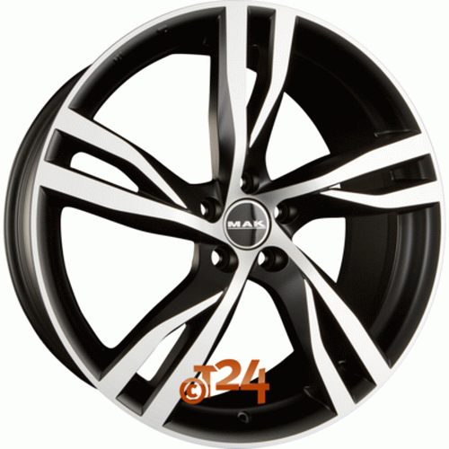 Колесный диск MAK Stockholm 8,0x18/5x112 ET28 D66,6 Ice Black