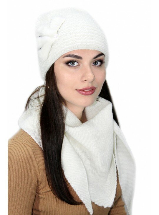 Шапка Комплект "Месея" косынка для женщин