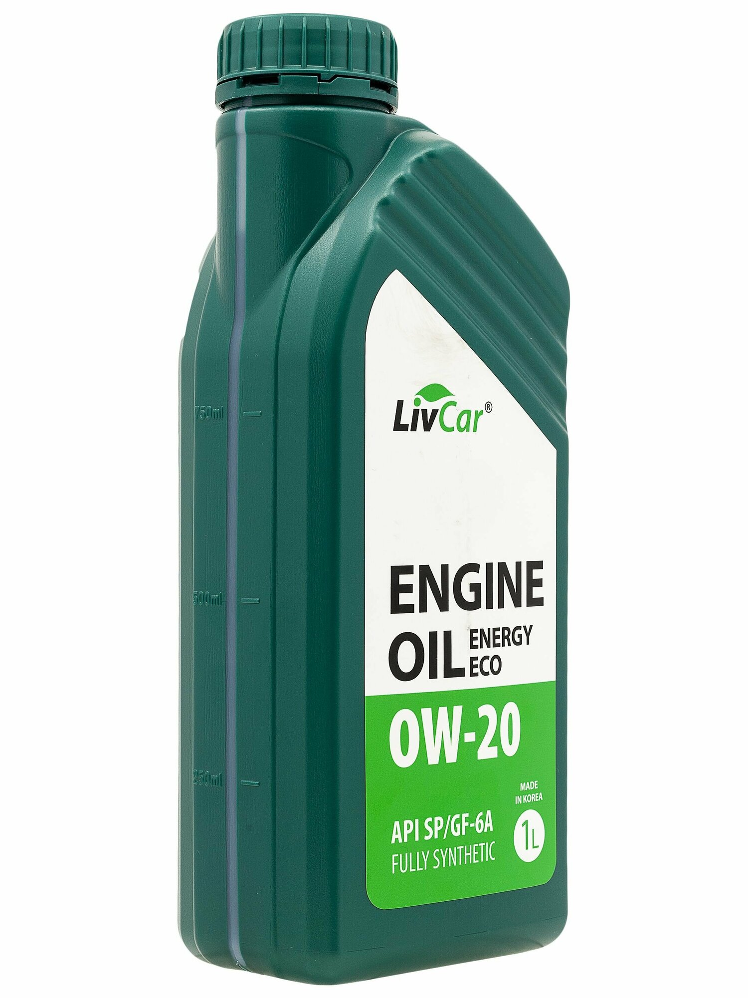 LivCar Масло моторное LIVCAR ENGINE OIL ENERGY ECO 0W-20 API SP/GF-6A (1л) LC1550020001