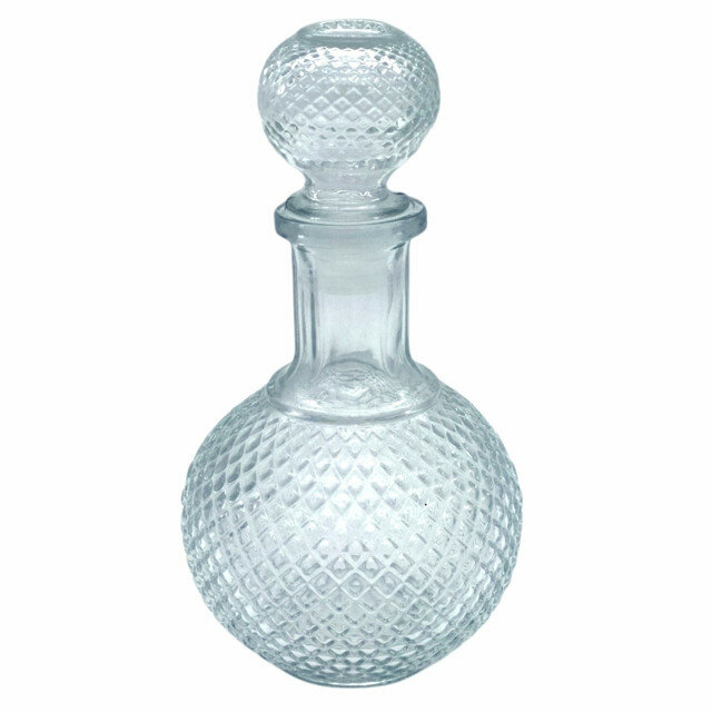 Стеклянный штоф объемом 0,49 л для воды напитков для сервировки дома декор