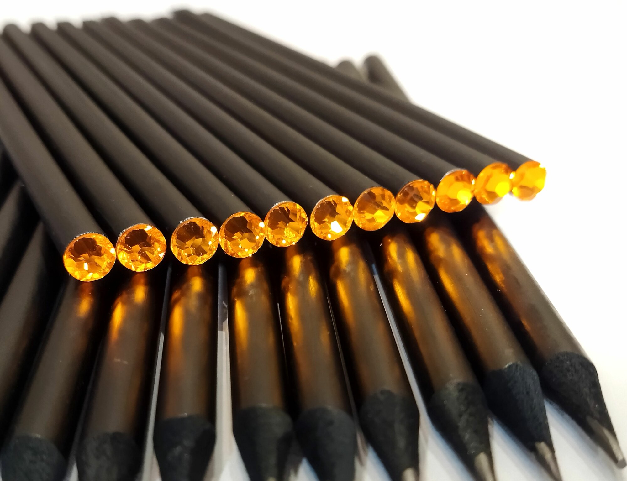 Подарочный набор карандашей, 50 шт / Корпоративные подарки с кристаллами Сваровски