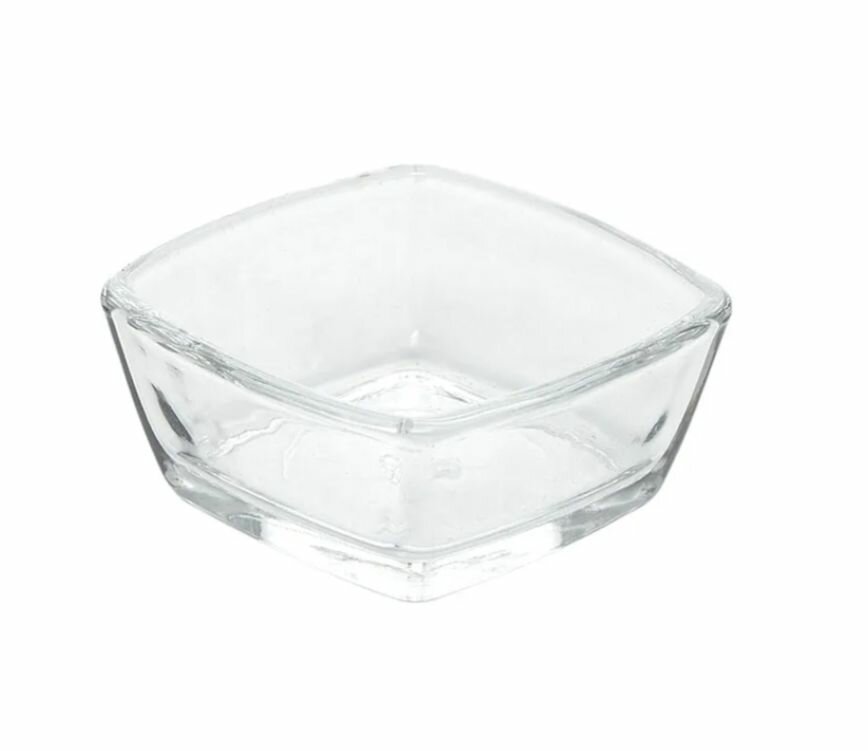 Салатник стеклянный "Токио" квадратный 6,6х6,6см