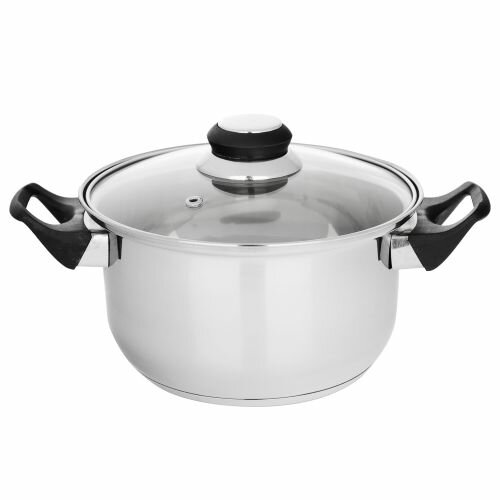 Кастрюля Noname Стрейтон 18х10,5см, 2,1л, со стекл. крышкой (822-118)